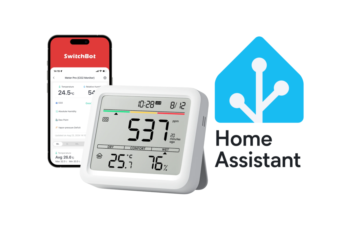 Anleitung: SwitchBot Meter Pro CO2 Monitor mit Home Assistant verbinden